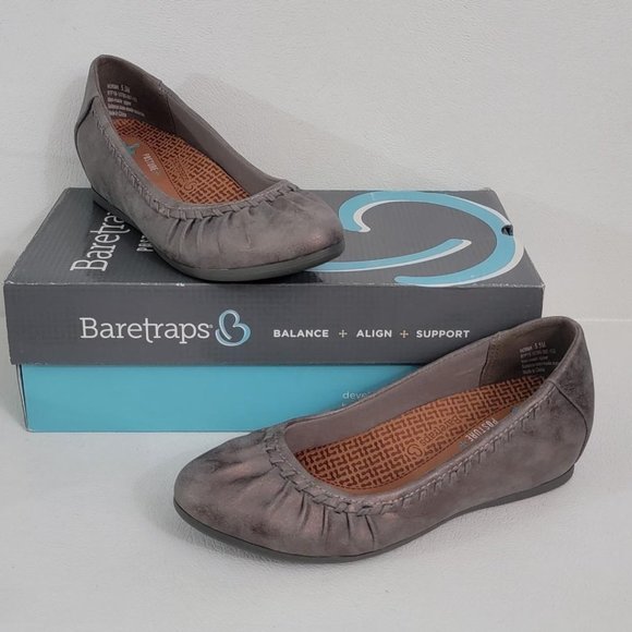 Beartraps | Shoes | Baretraps Pewter Norma Posture Plus Comfort Wedge ...